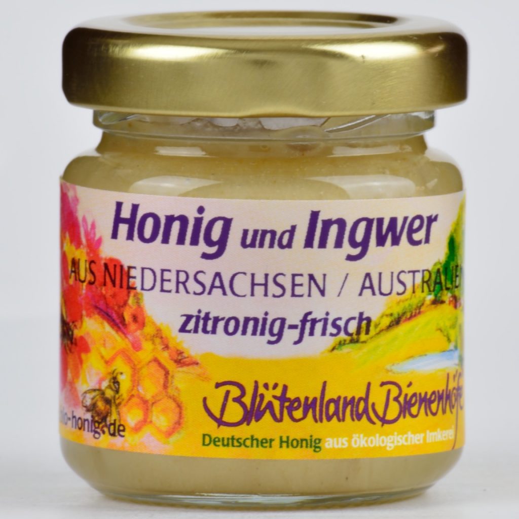 Bio Honig & Ingwer aus Thüringen und Australien - Blütenland Bienenhöfe